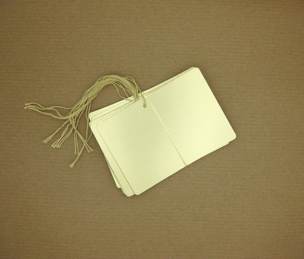 Gold Gift Tags Matte Metallic Finish Folding-20p each | Giftwrapit
